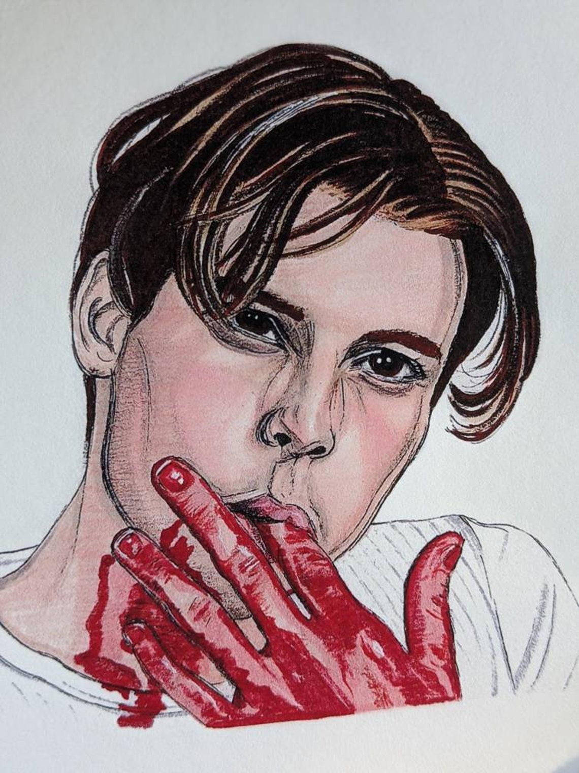 Billy Loomis Art Print - Scream - Skeet Ulrich - Ghostface - Wes Craven ...