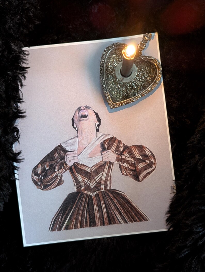 Nosferatu Art Print - Ellen Hutter - Gothic Horror - Robert Eggers ...