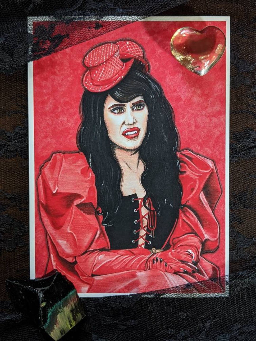 Nadja Art Print - What We Do in the Shadows - Vampire Art - Natasia ...