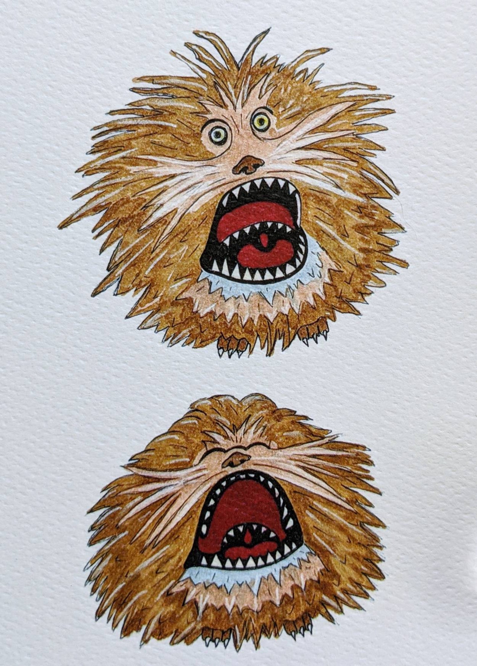 The Phases of Fizzgig Art Print-The Dark Crystal-Fantasy | Etsy
