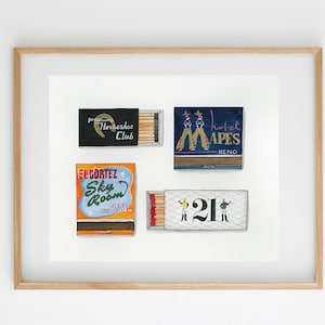 Custom Matchbook Watercolor Painting - Etsy