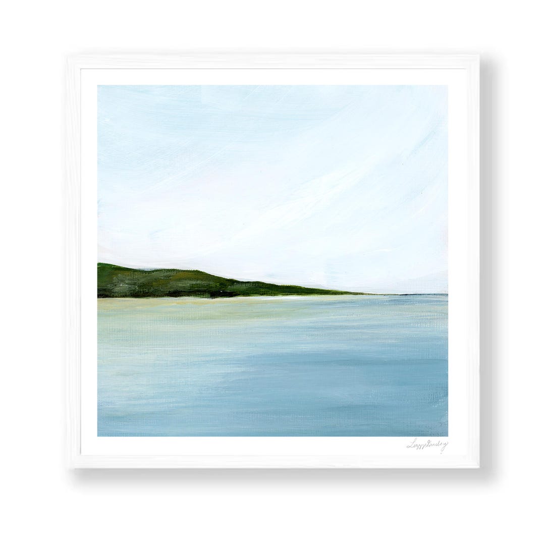 Avalon Beach Landscape II -high Quality Giclee Print - Etsy