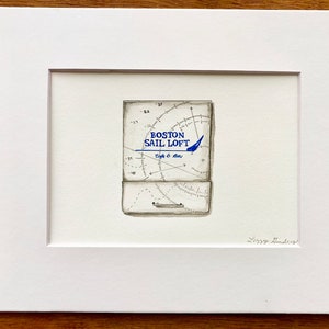 Custom Matchbook Watercolor Painting - Etsy