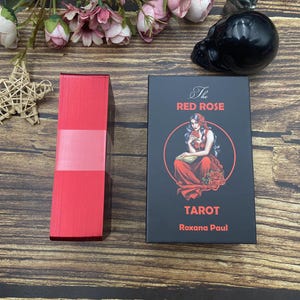 The Red Rose Tarot - Etsy