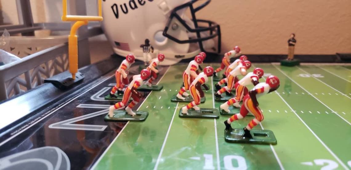 Custom Painted Electric Football Teams | Etsy