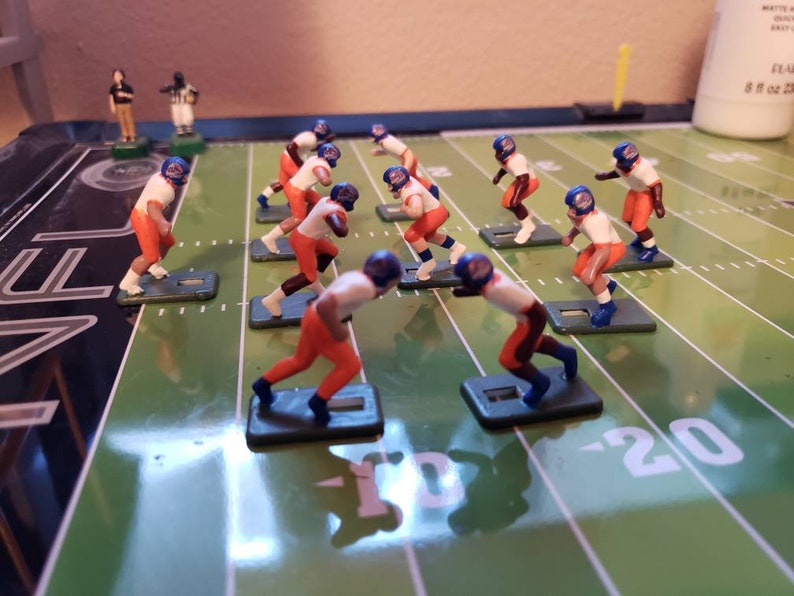 Custom Painted Electric Football Teams | Etsy
