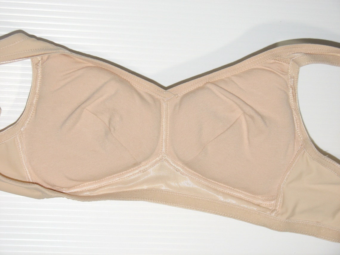 Satin Embroidered Fully Padded Stuffed Cups Mastectomy Bra - Etsy