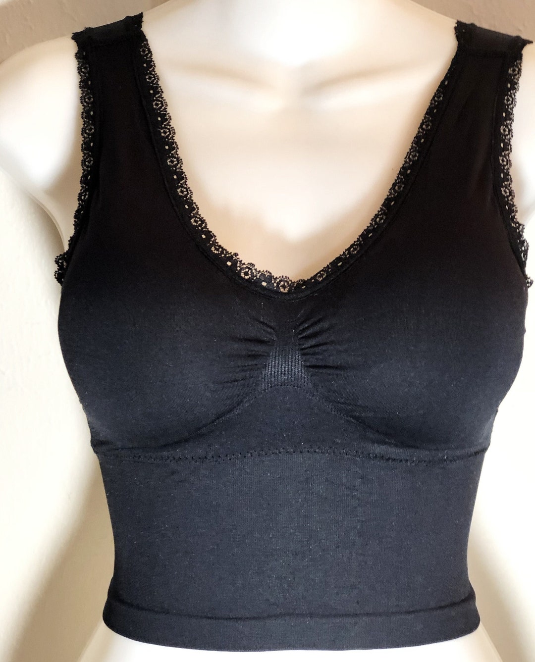 Stretch Camisole W/removable Stuffed Pads Xsmall 30 Bandwidth - Etsy