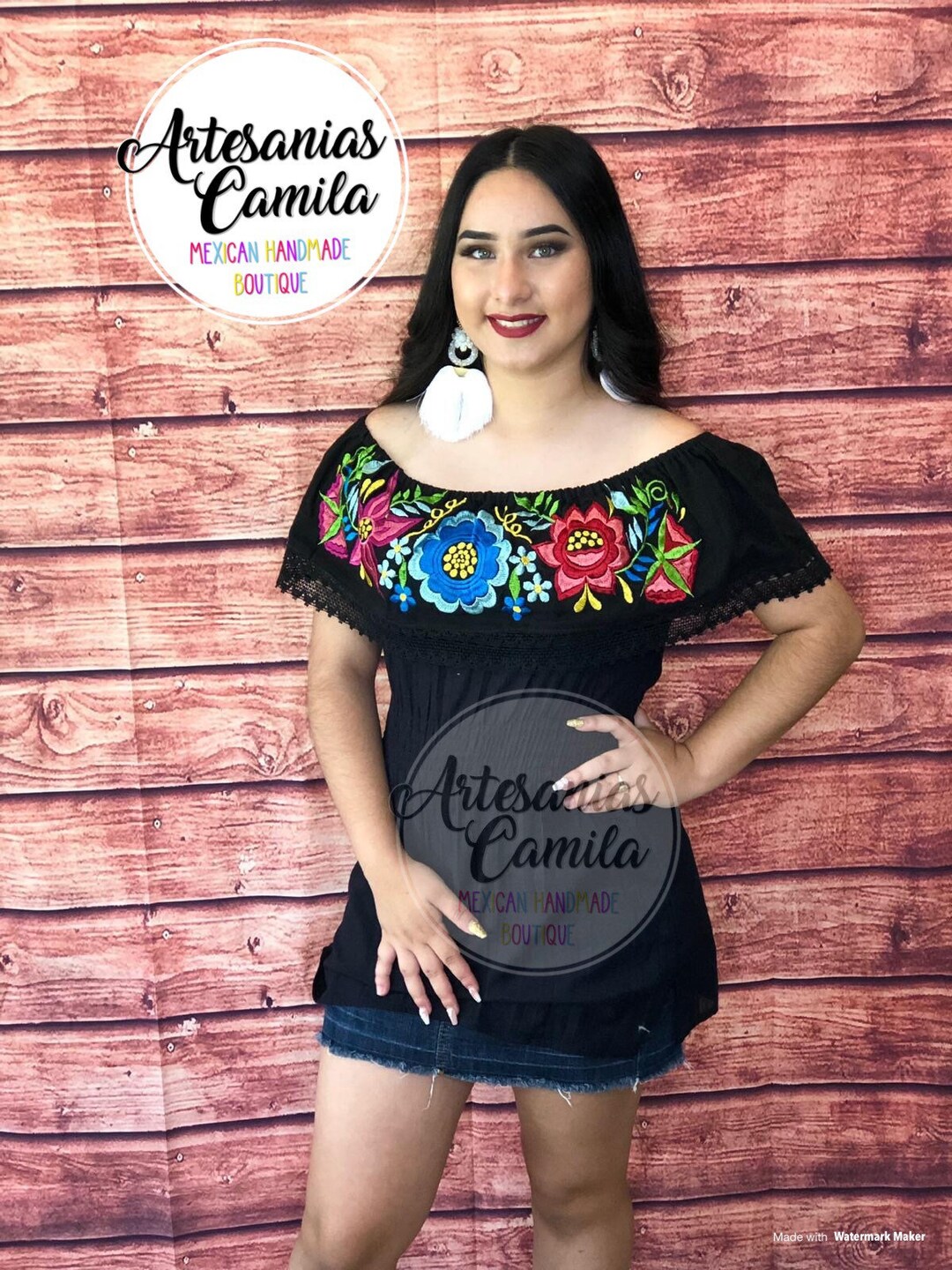 Xs-s Mexican off Shoulders Blouse-fiesta Blouse - Etsy