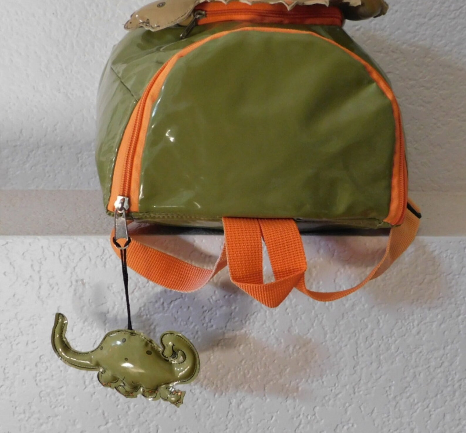 Kidorable Kid's Backpack/dinosaur Olive Green - Etsy