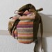Icing Brocade Backpack/cotton Indian Theme Stripes Backpack/pink Brown ...
