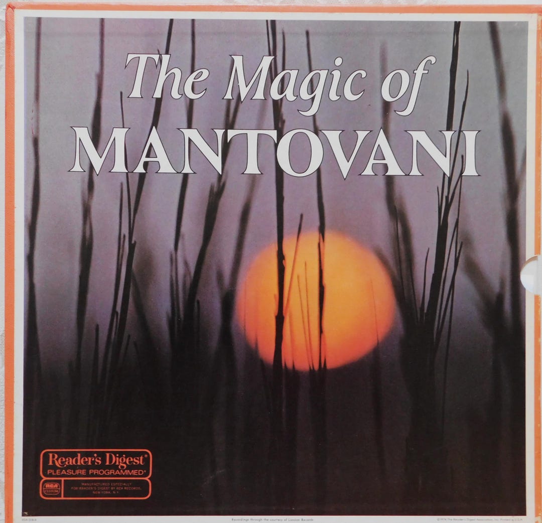 The Magic of Manovani Vinyl Discs/reader's Digest by RCA 8 Vinyls Lp - Etsy