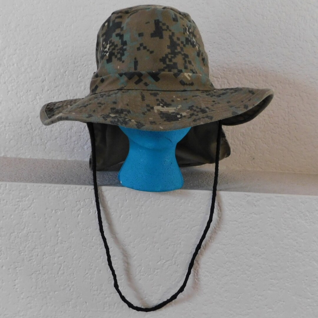 Safari CAMO Hat/camouflage Hunting Hat/air Vent/nape Cover/ Cotton ...