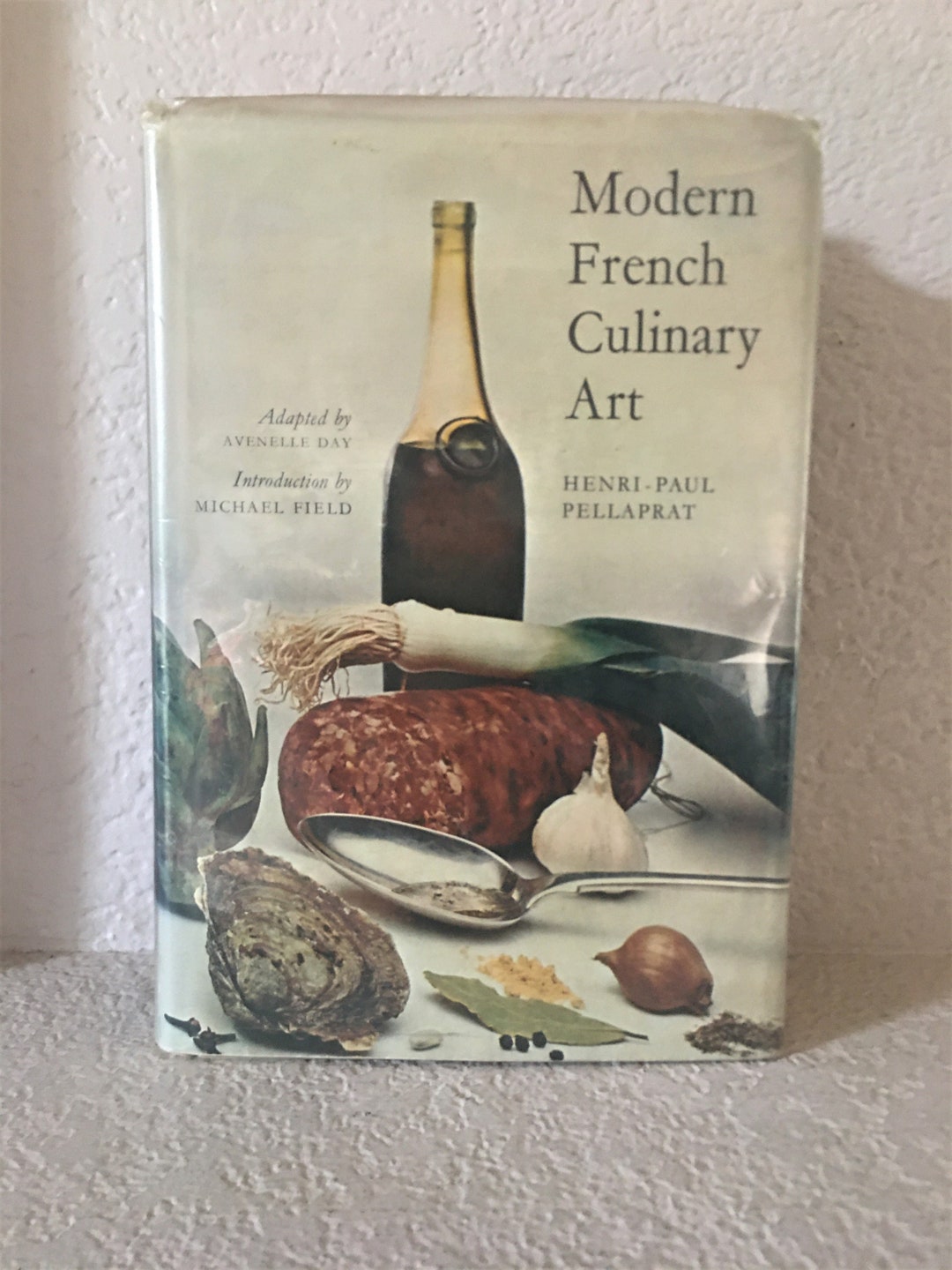 Modern French Culinary Art Cookbook/1966 Hardcover Protective Dustcover ...