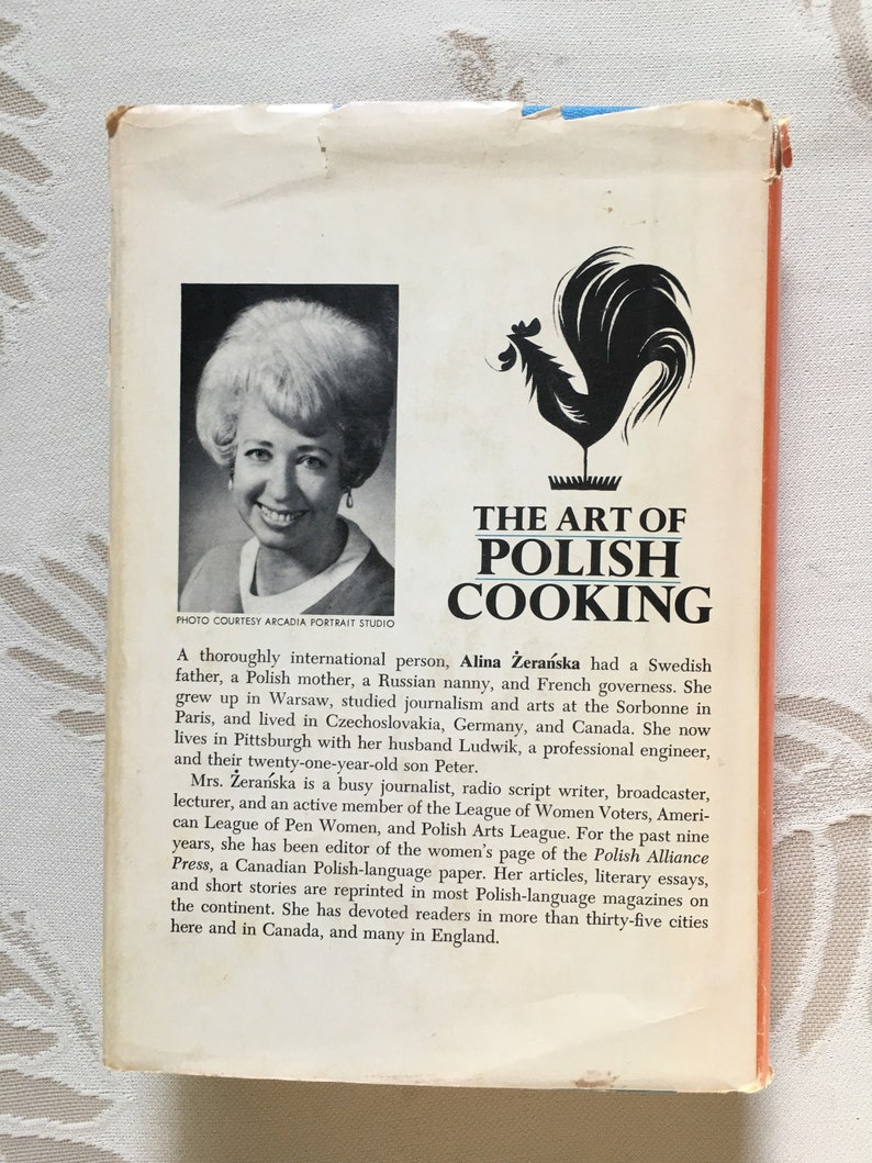 1968 the Art of Polish Cooking/1968 Alina Zeranska Polish - Etsy
