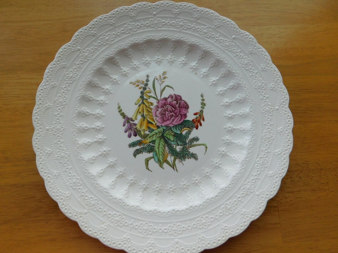 Spode's Jewel Platter/antique Copeland Spode 's Jewel 1926 Lace Pattern ...