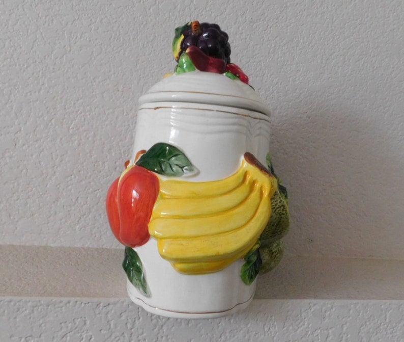 KMC Extra Large Ceramic Food Storage Canister/colorful Ceramic - Etsy
