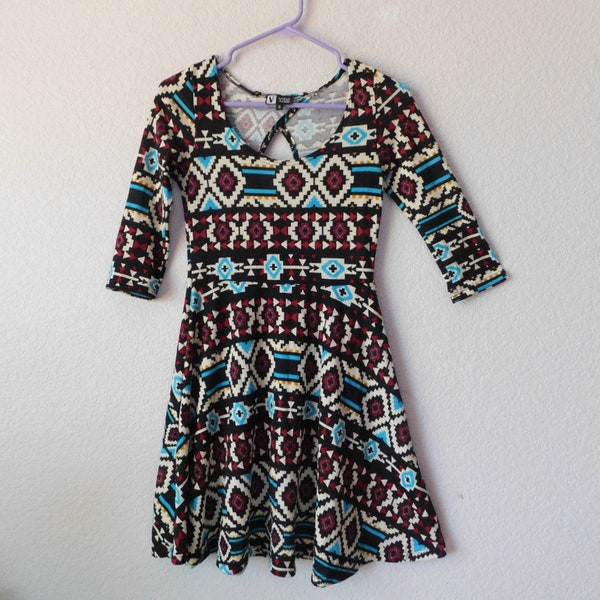 Aztec Print Dress - Etsy