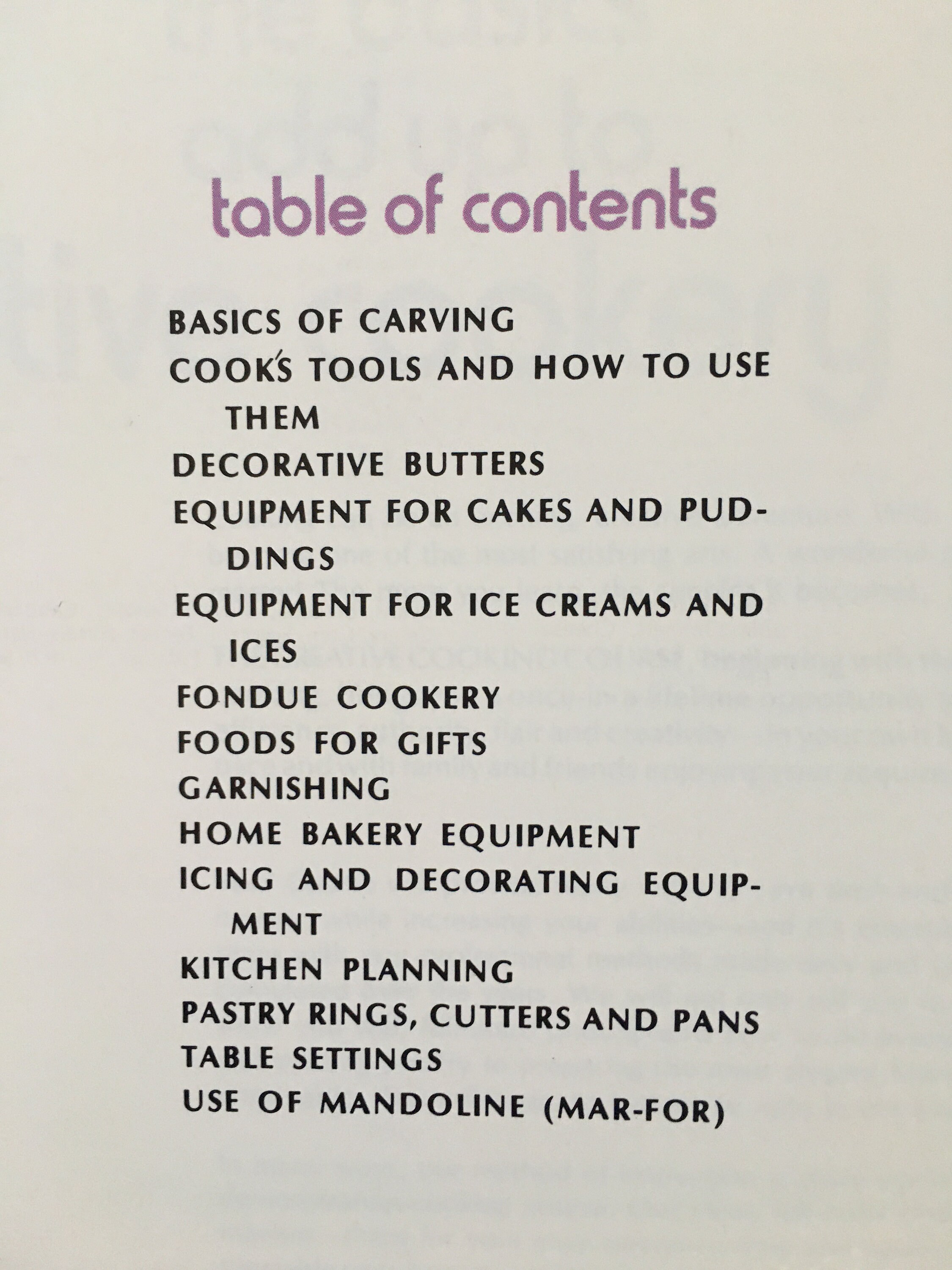 1982 the Creative Cooking Course Cookbook/1200 Recipes 2500 Photos ...