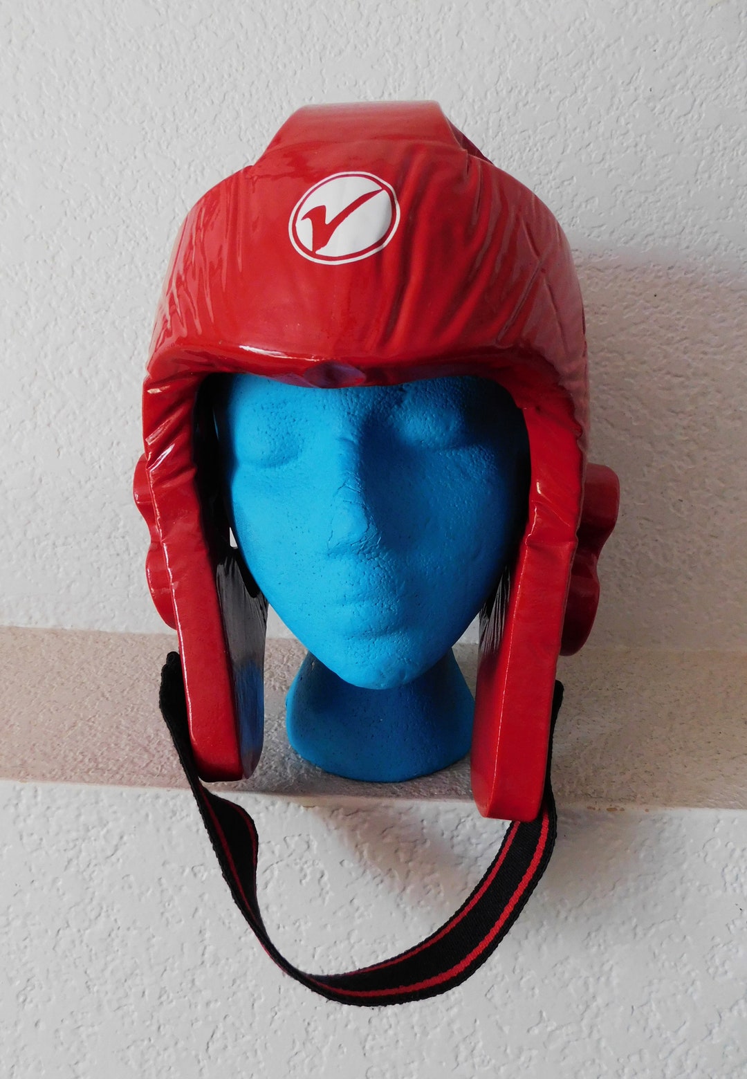 Vision RED Headgear/red Foam Head Protector for Martial Art - Etsy