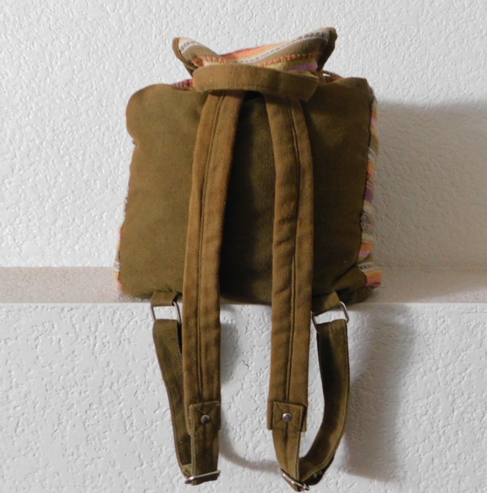 Icing Brocade Backpack/cotton Indian Theme Stripes - Etsy