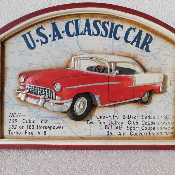 Classic Car Display Sign - Etsy