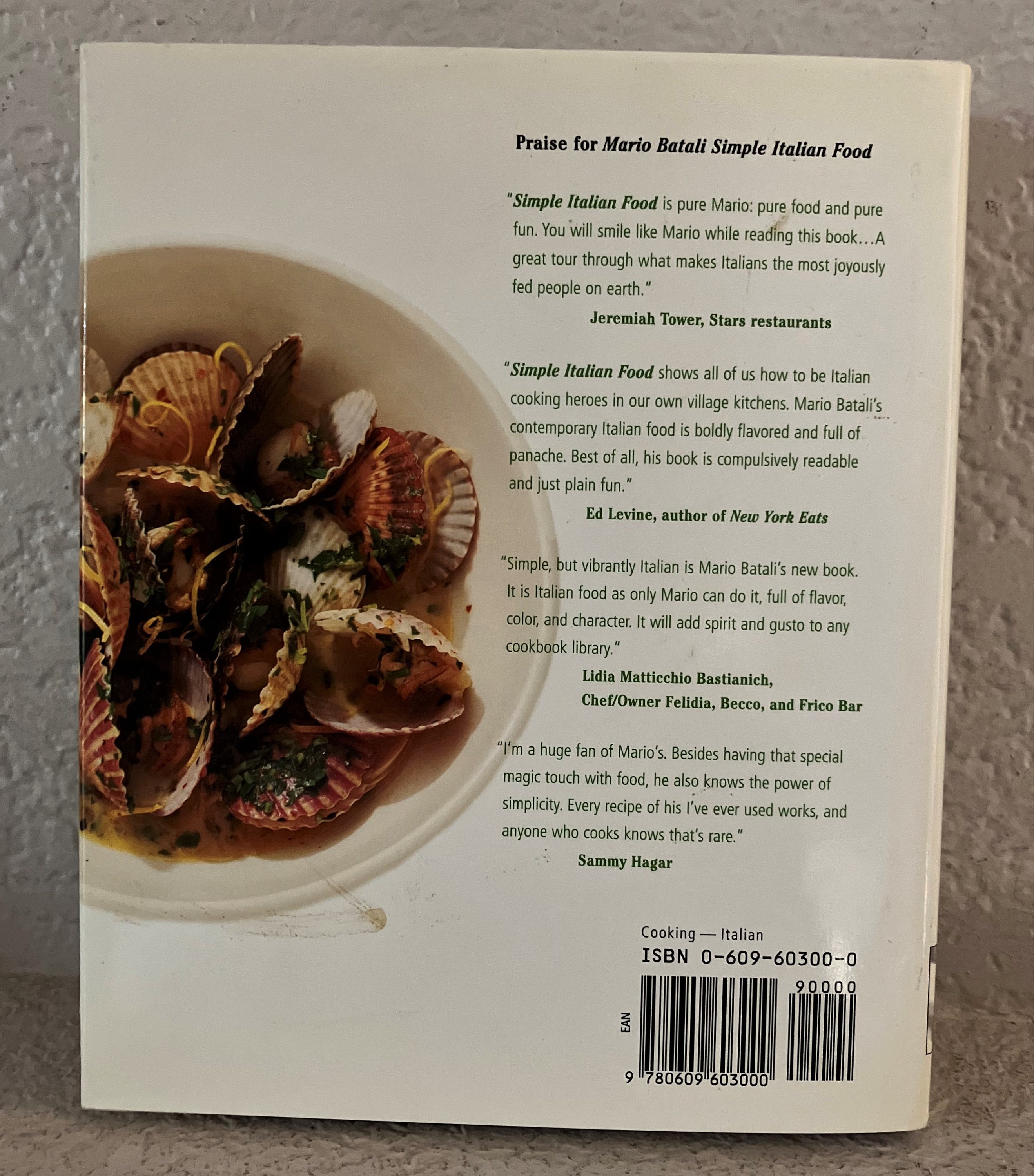 Mario Batali Simple Italian Food Cookbook/published in 1998 - Etsy