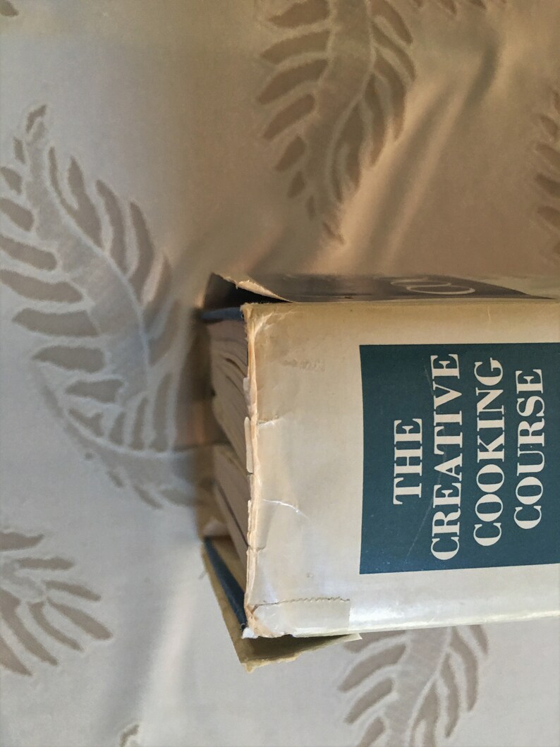 1982 the Creative Cooking Course Cookbook/1200 Recipes 2500 Photos ...
