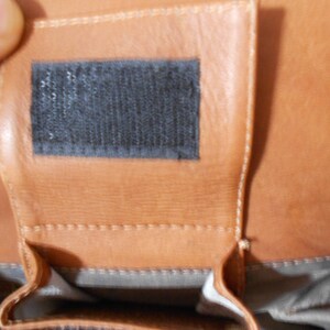 TAN Leather Backpack/messenger Organizer Tan Backpack/ Cute Beautiful ...