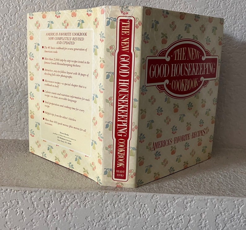 1986 the New Good Housekeeping Cookbook/825 Page Hardcover Good ...