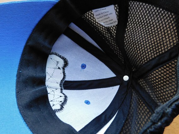 vintage m&m baseball cap/black visor mm choclate embr… - Gem