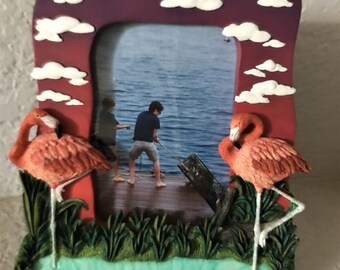Flamingo Photo Frame - Etsy