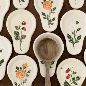 Strawberry Spoon Rest - Etsy