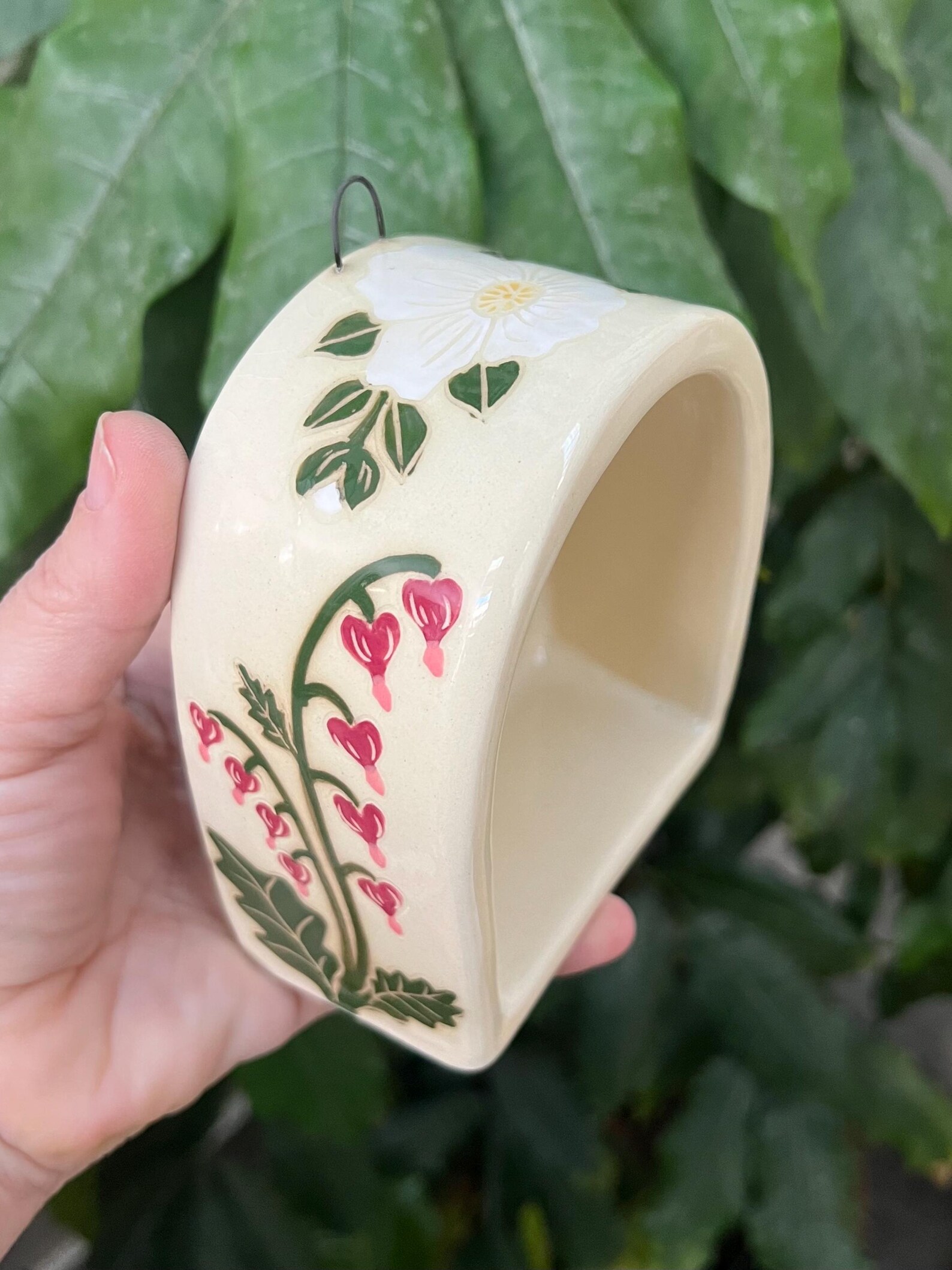 White Poppy Bleeding Heart Golden Heart Botanical Altar - Etsy