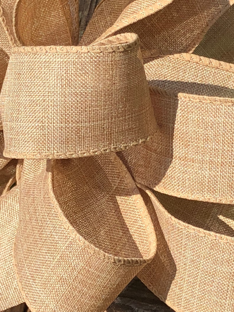 Rustic Bow. Rustic Wedding Decor. Wedding Bows. Rustic Wedding | Etsy