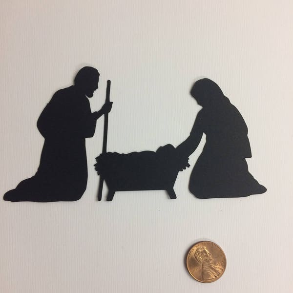 Nativity Die Cut - Etsy