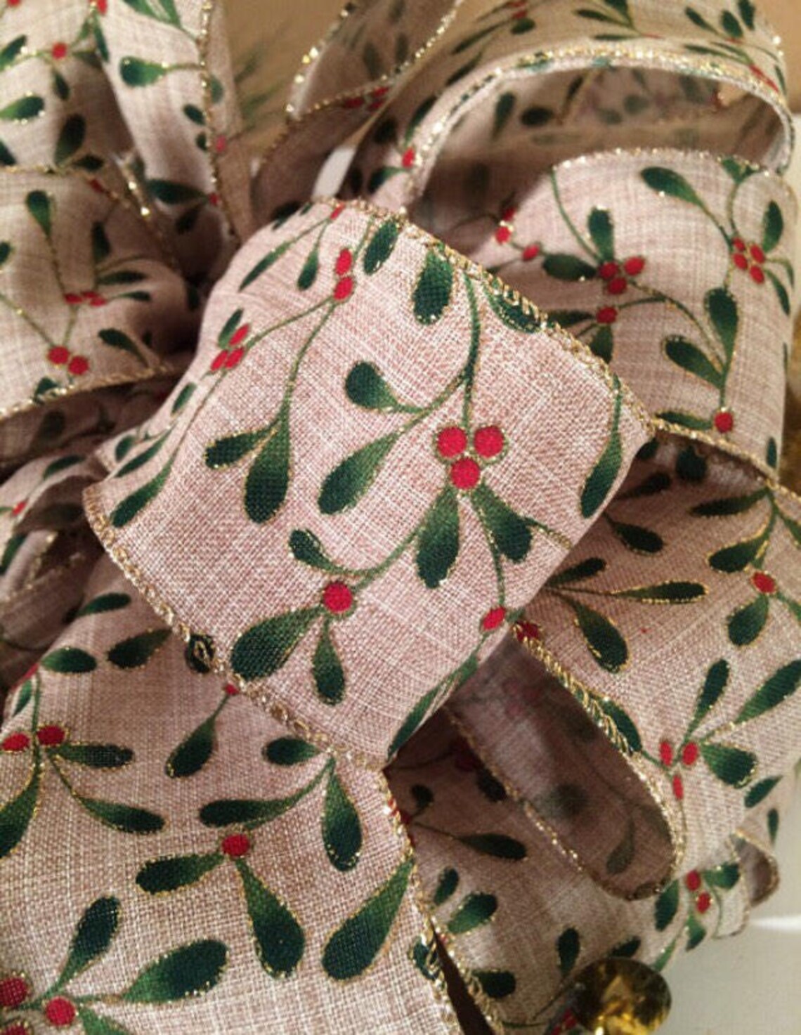 Rustic Christmas Tree Topper. Rustic Christmas Tree Bows. - Etsy