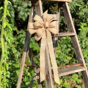 Rustic Bow. Rustic Wedding Decor. Wedding Bows. Rustic Wedding ...