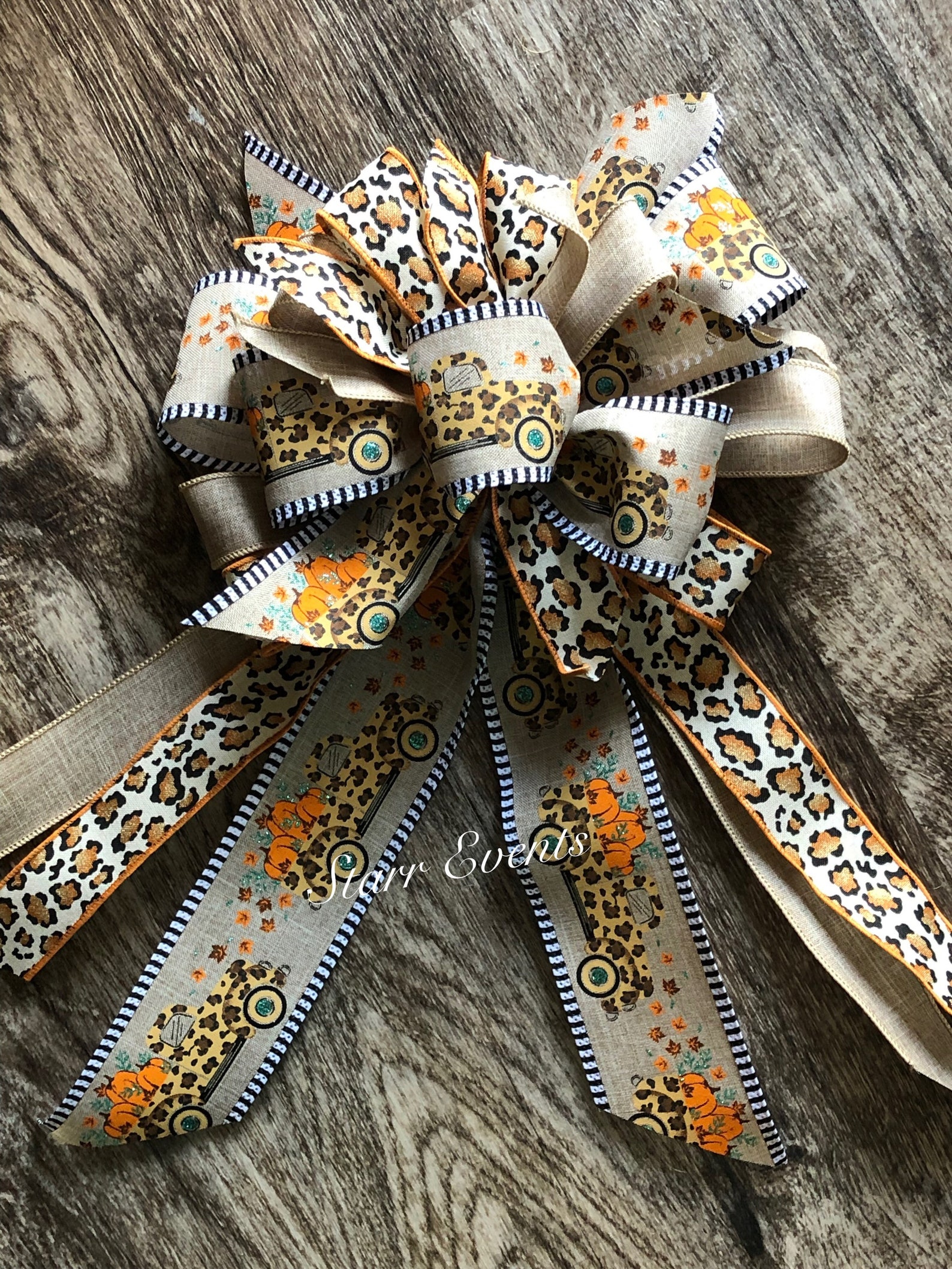 Fall Wreath bow. Fall decor. Rustic Fall decorations. Rustic | Etsy