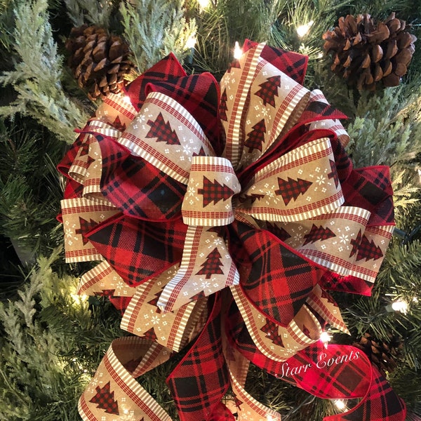 Rustic Tree Topper - Etsy