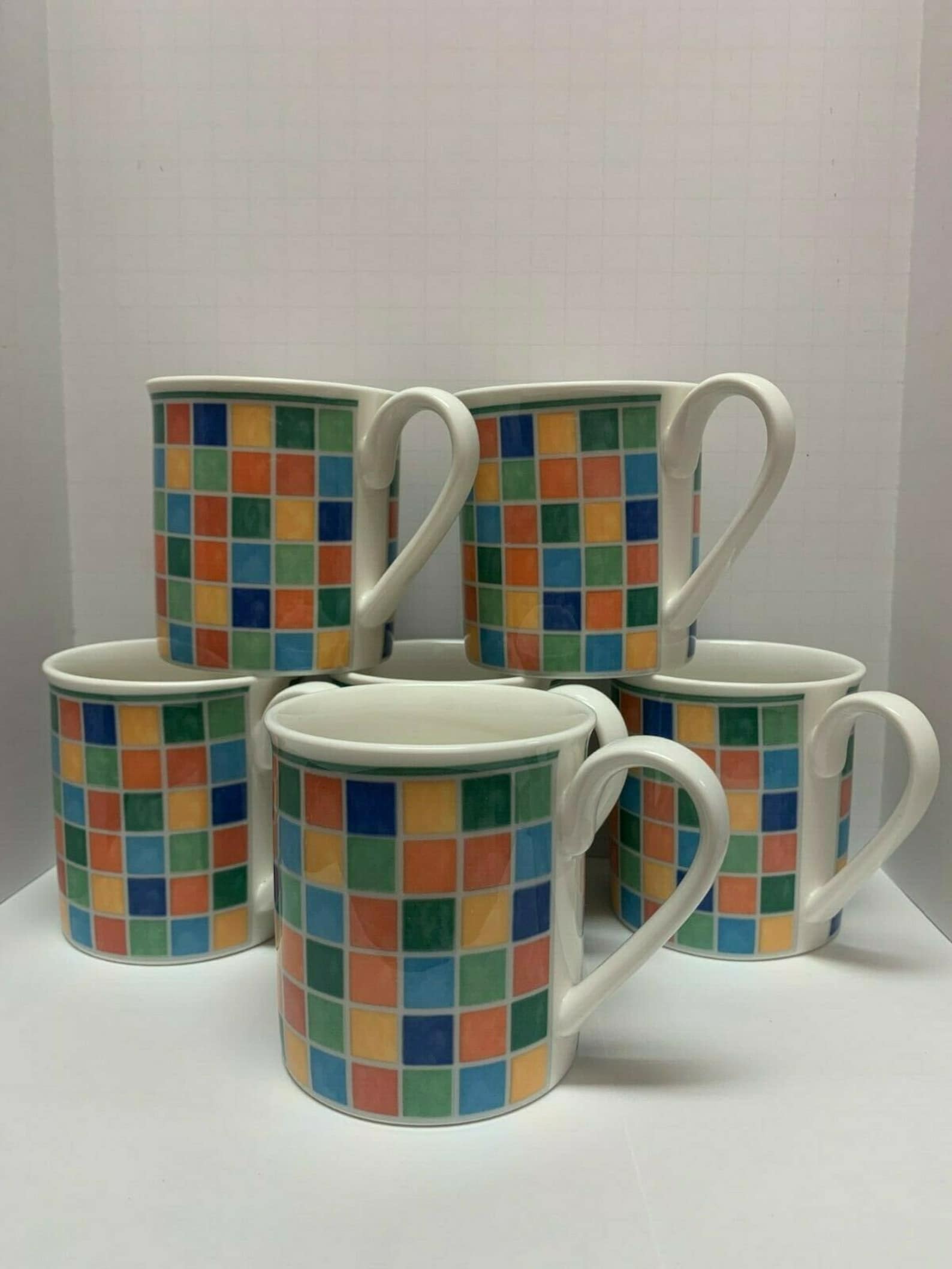 Villeroy & Boch Twist Alea Limone Coffee Mugs | Etsy