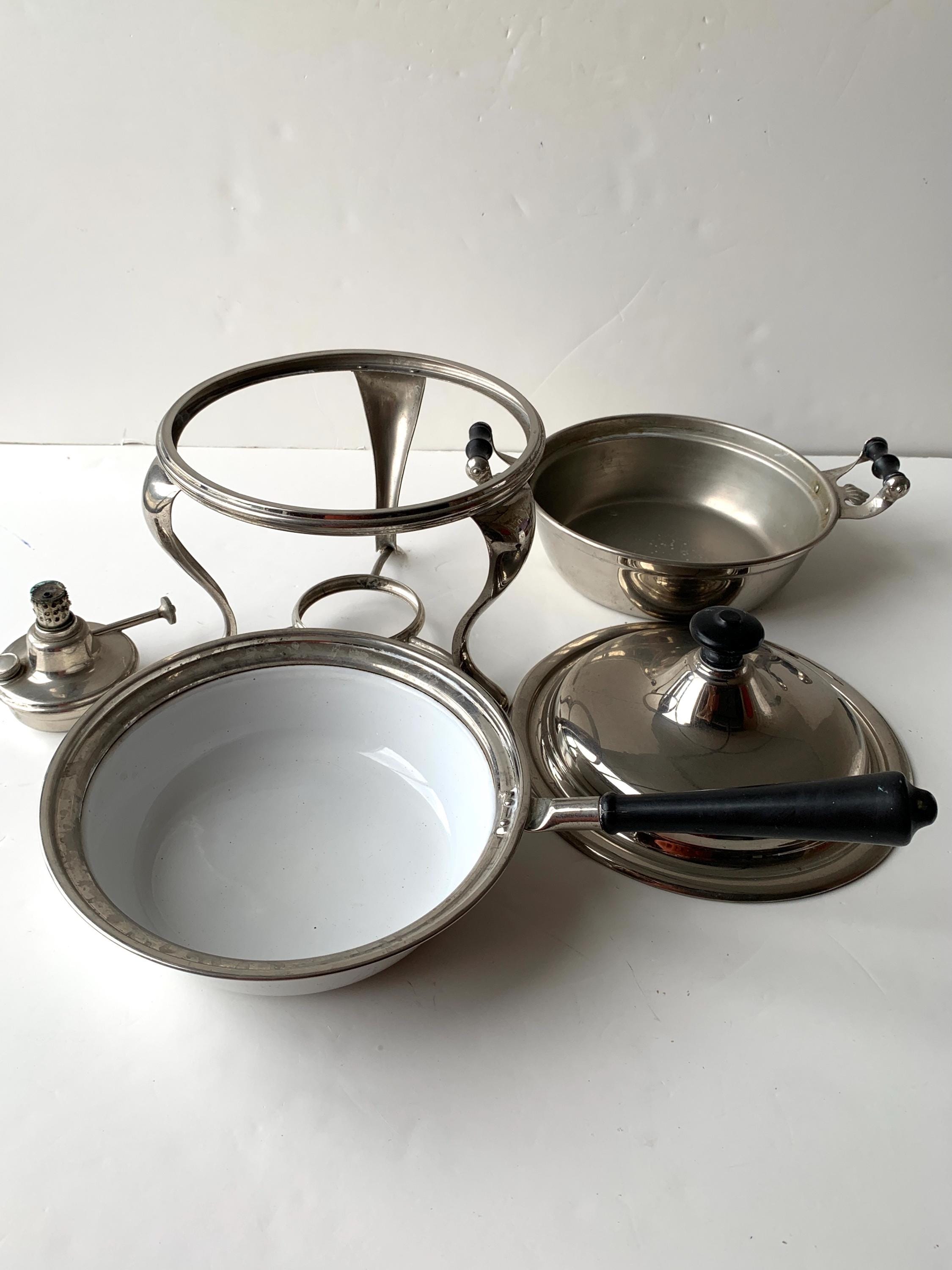 Vintage Chafing Pot Dish - Etsy