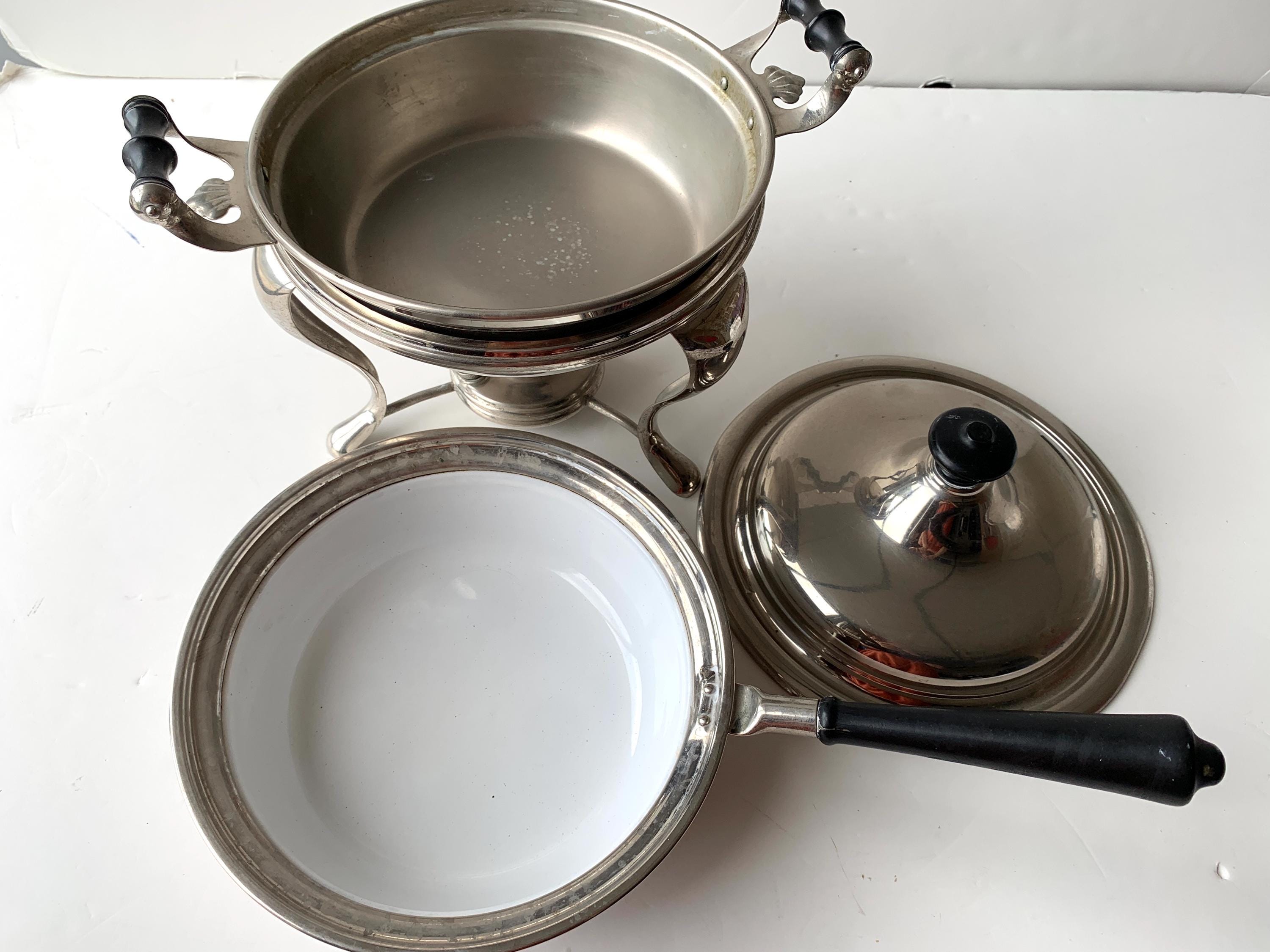 Vintage Chafing Pot Dish - Etsy