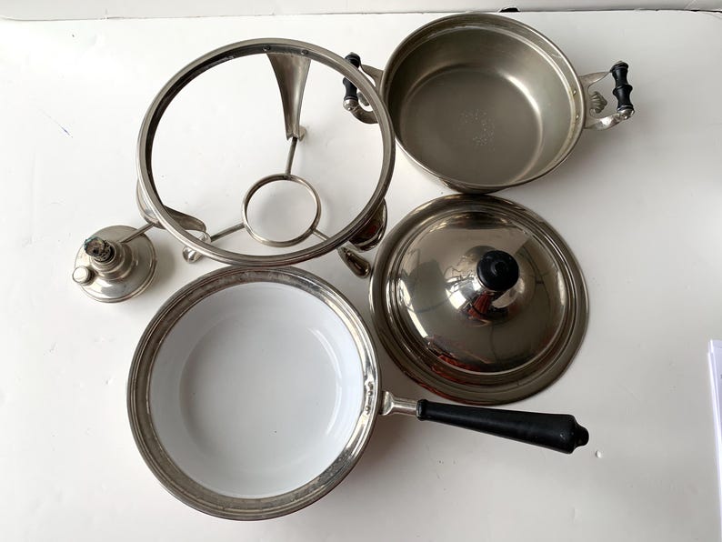Vintage Chafing Pot Dish - Etsy