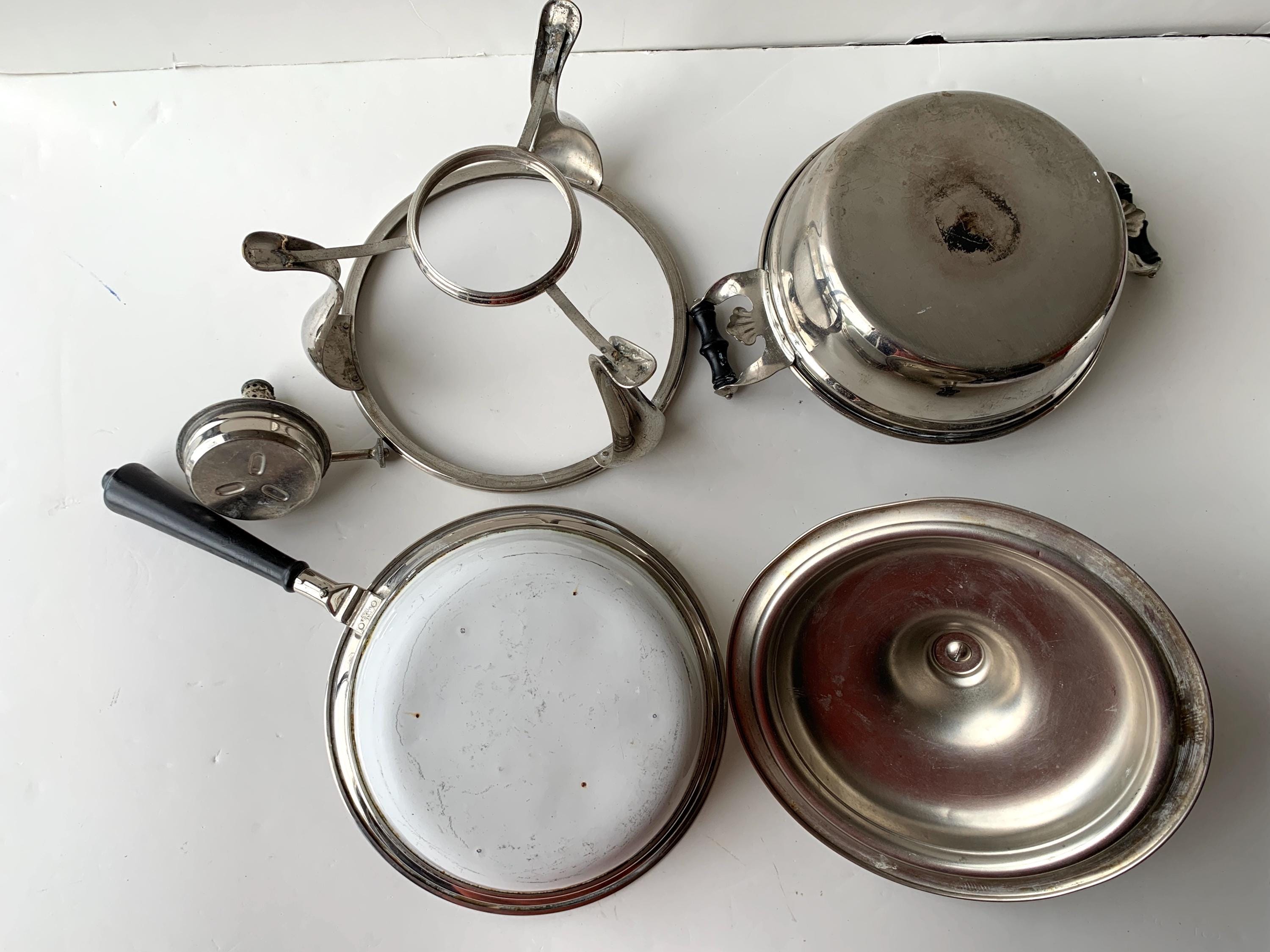 Vintage Chafing Pot Dish - Etsy