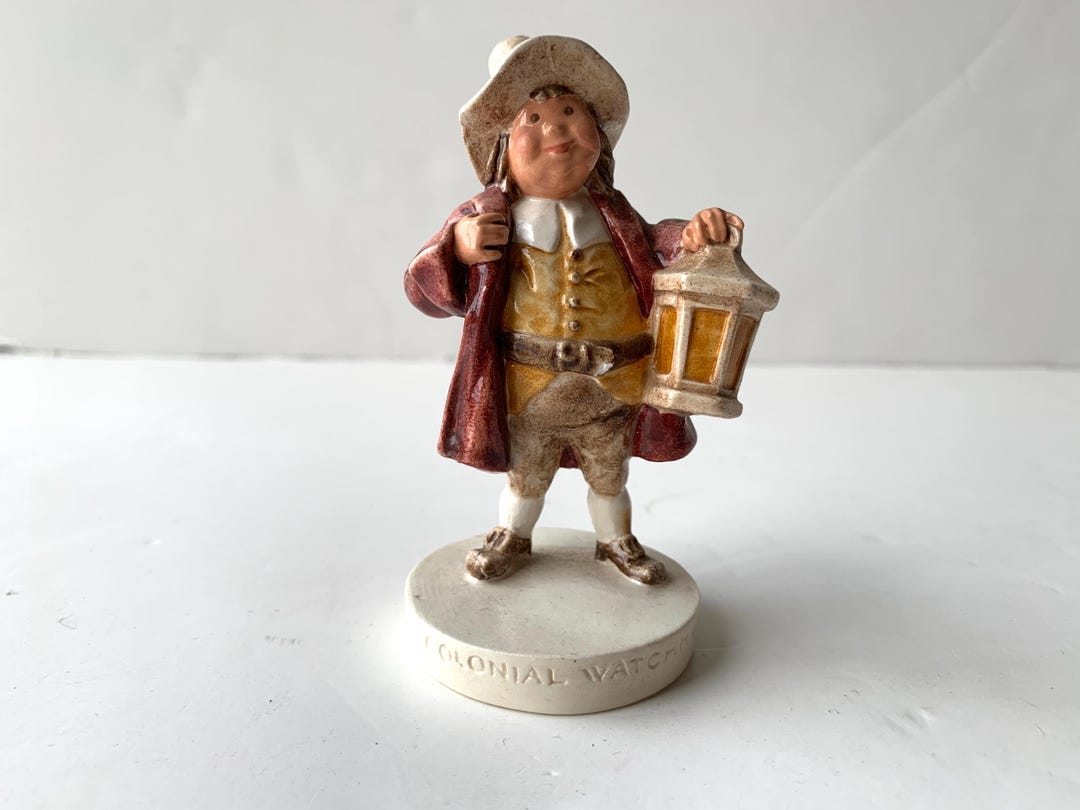 Sebastian Miniatures Colonial Watchman P.W. Baston Corp 1967 - Etsy