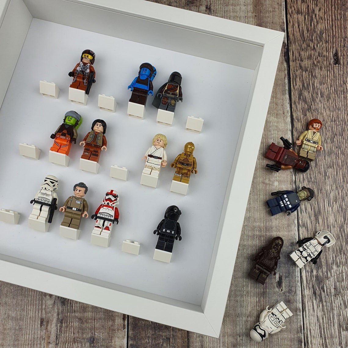 Display Frame for LEGO Minifigures Custom Minifig Display - Etsy