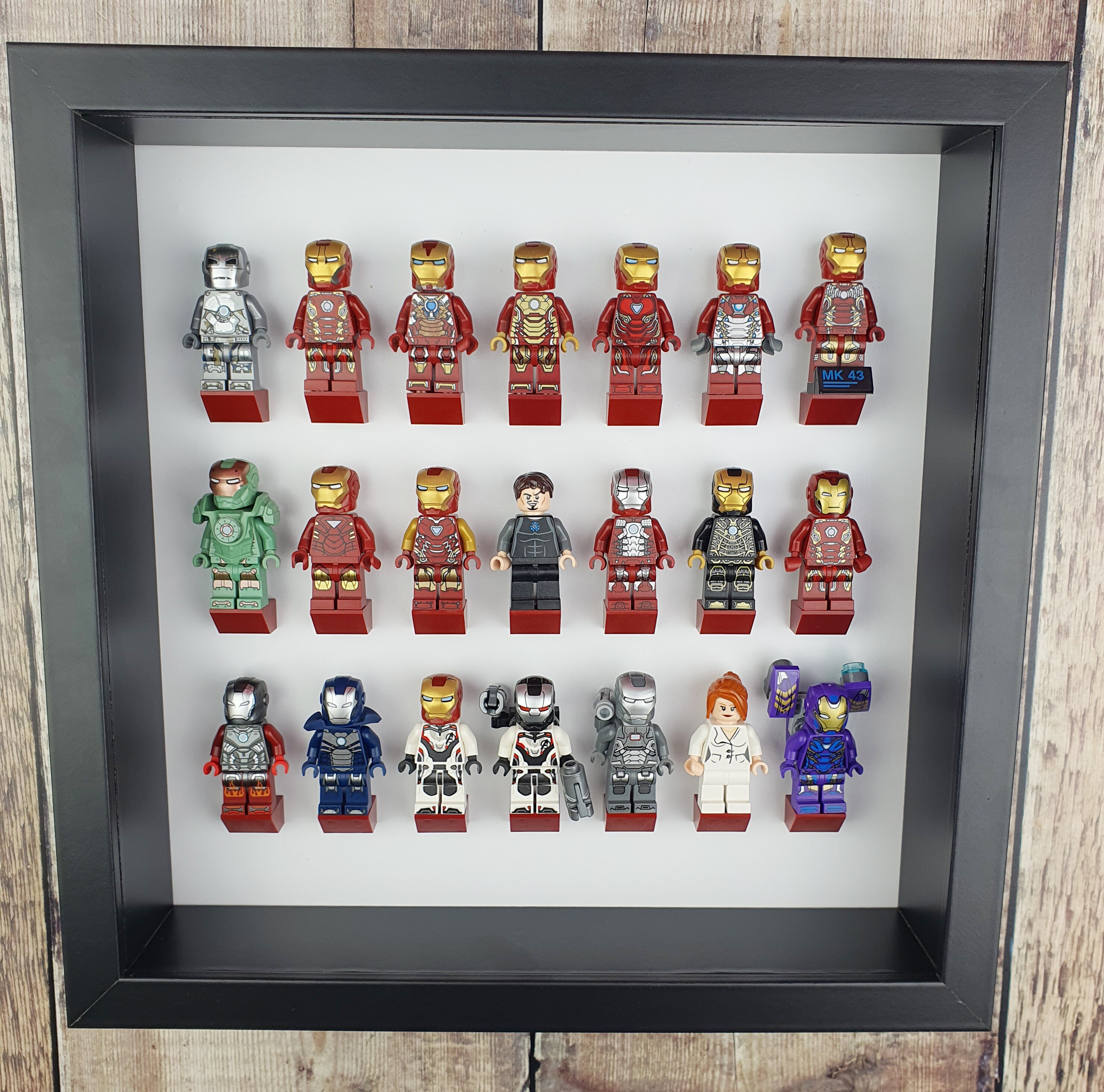 Display Frame for LEGO Minifigures Custom Minifig Display | Etsy UK