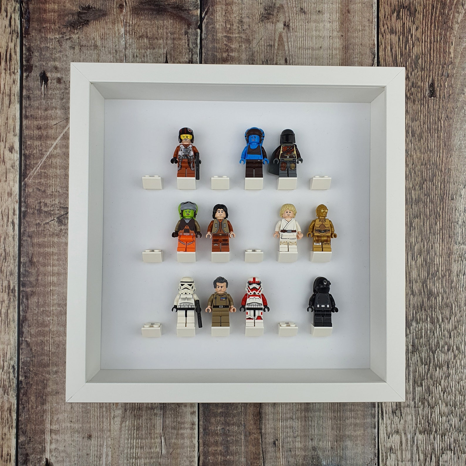 Display Frame for LEGO Minifigures Custom Minifig Display - Etsy