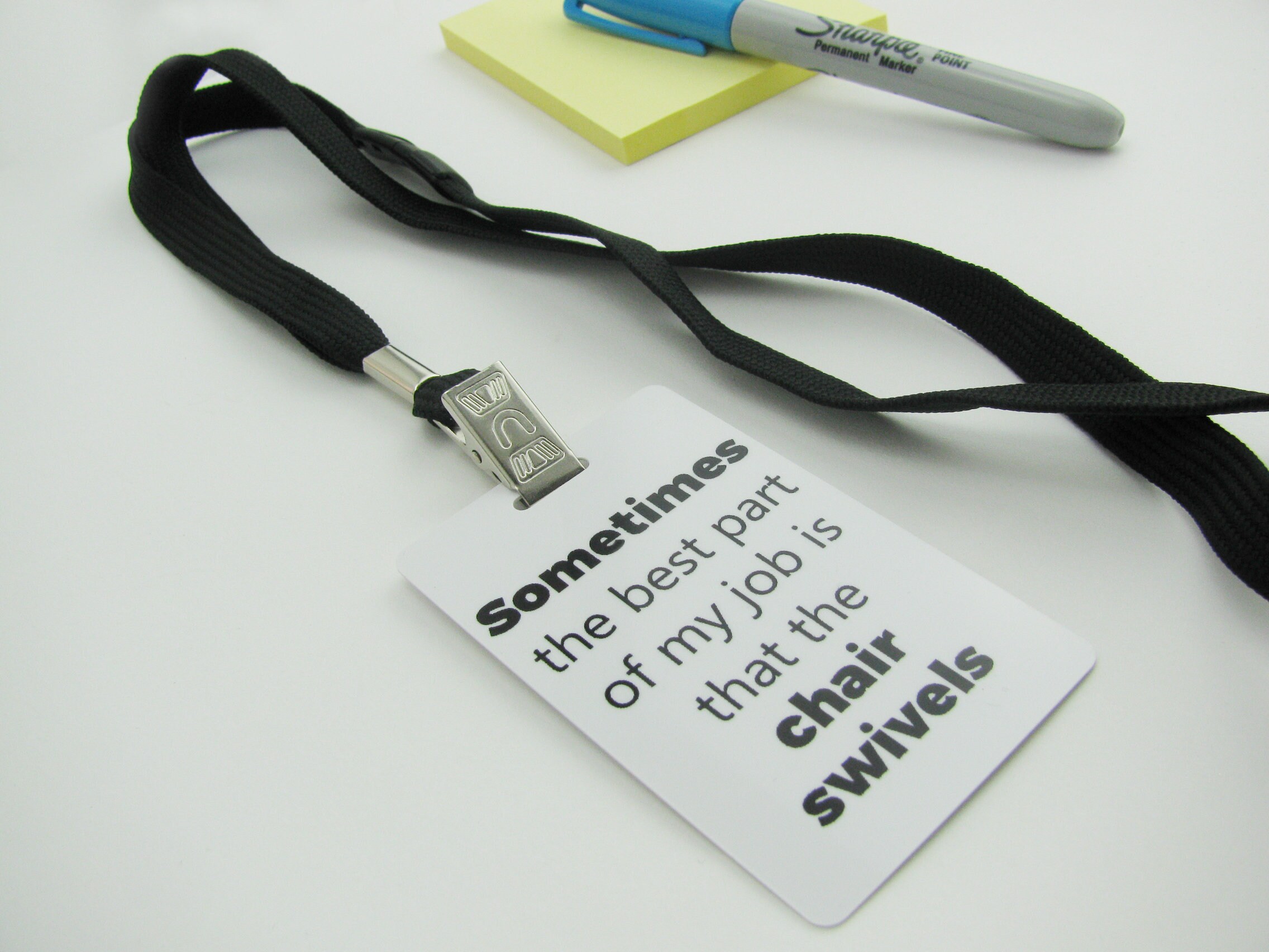 Funny Quote Lanyard: Office Humor Gift - Etsy Australia